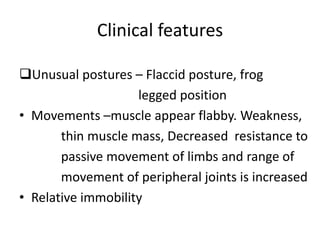 Floppy infant syndrome | PPTX
