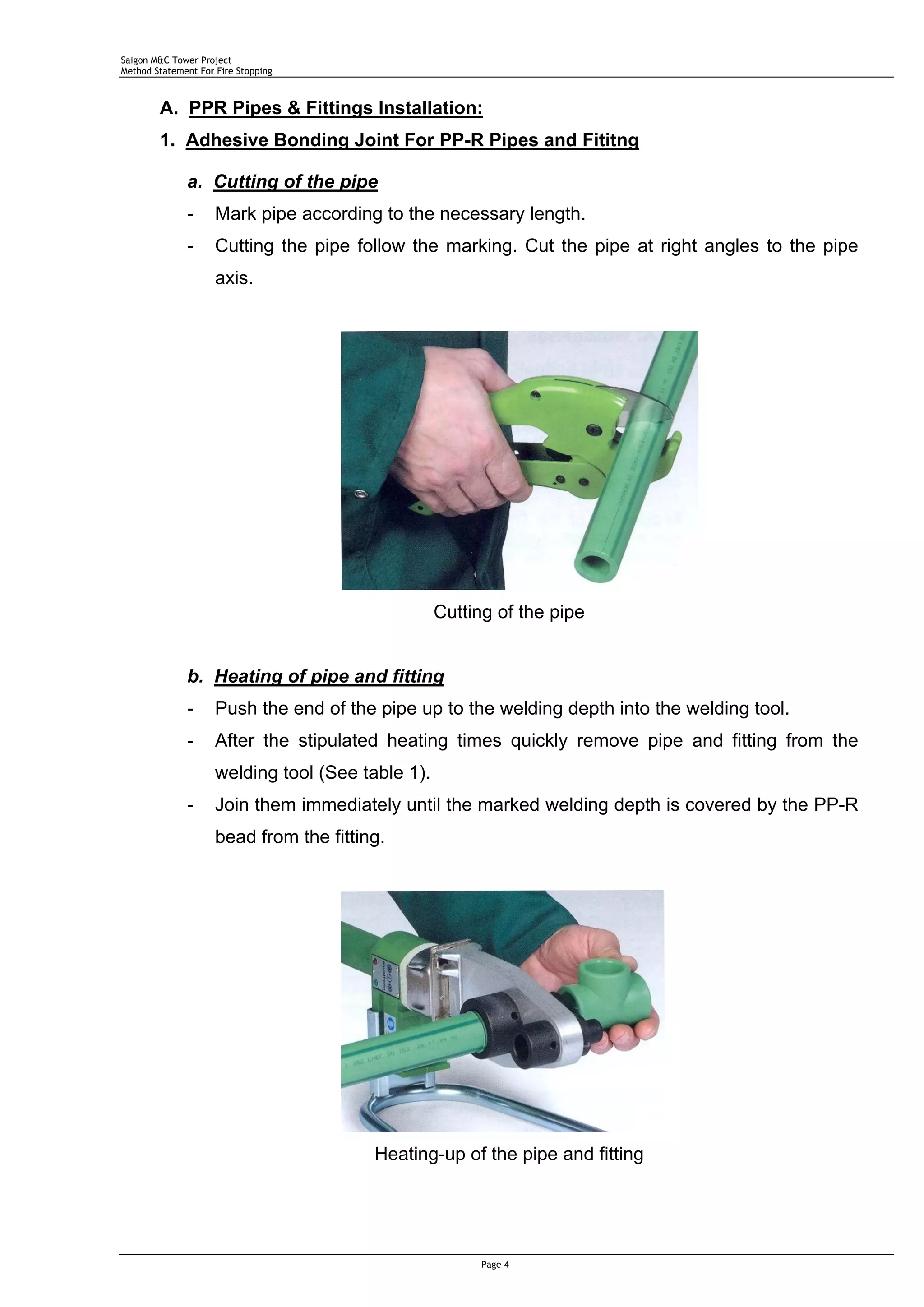Ms for-mechanical-piping-system-installation-work | PDF