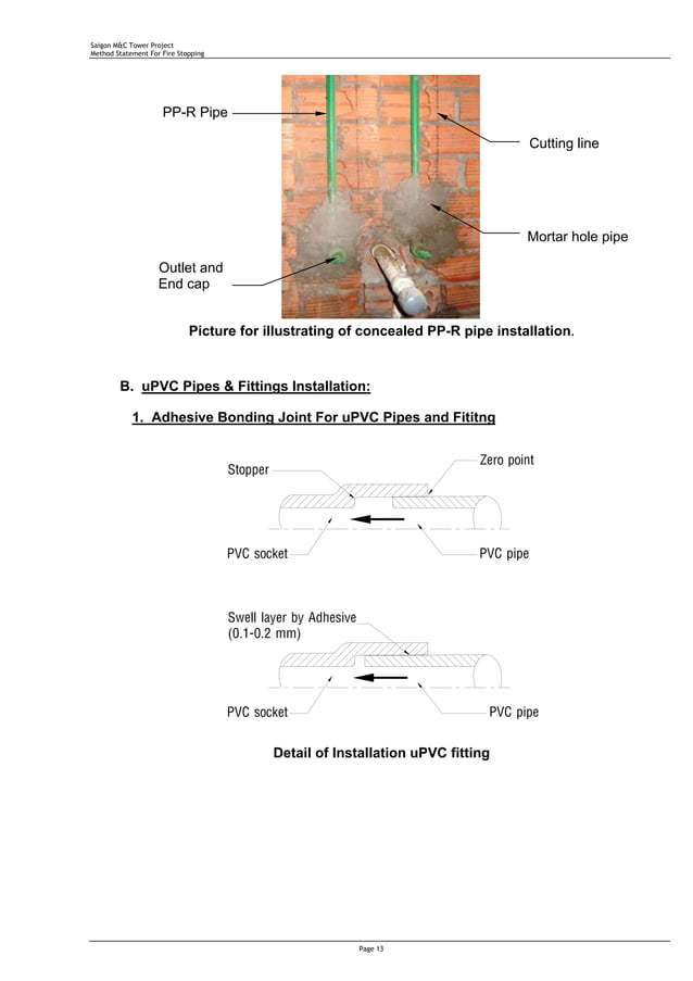 Ms for-mechanical-piping-system-installation-work | PDF