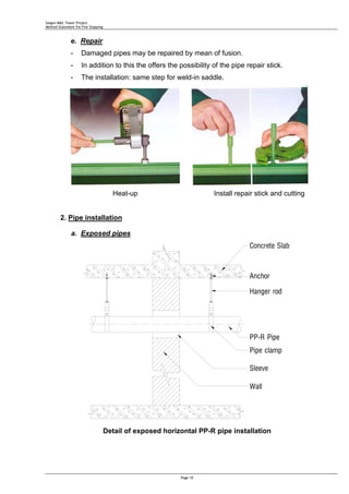Ms for-mechanical-piping-system-installation-work | PDF