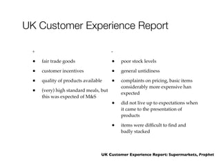 Marks & Spencer - Research & Guidelines | PPT