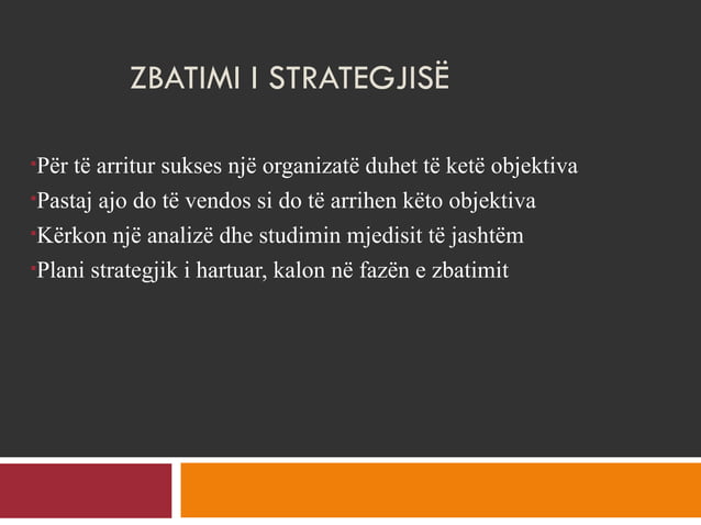 Menaxhment strategjik java-12 | PPT