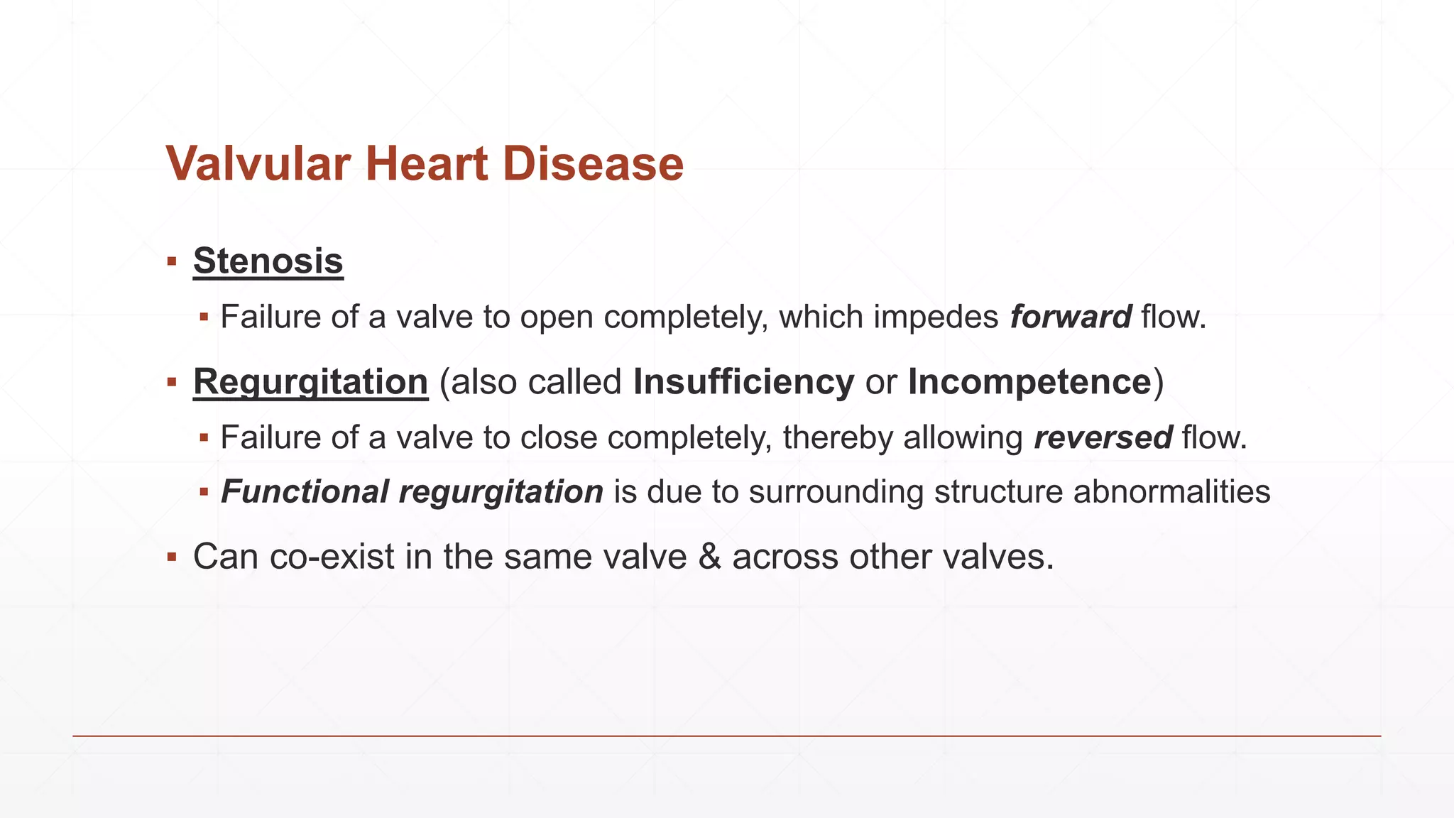 Mitral Valve Lesions - Mitral Stenosis & Mitral Regurgitation | PPTX