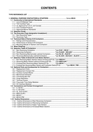 Ms n contactor-catalogue_december_2007 | PDF