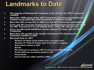 Microsoft .Net Framework 2 0 | PPT