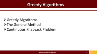 Ms nikita greedy agorithm | PPTX