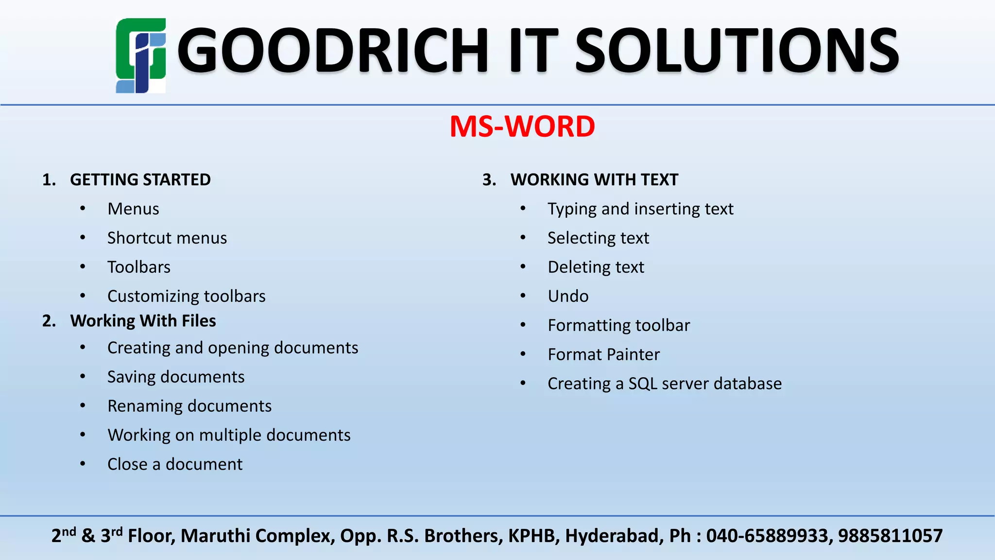 Ms office | PPT