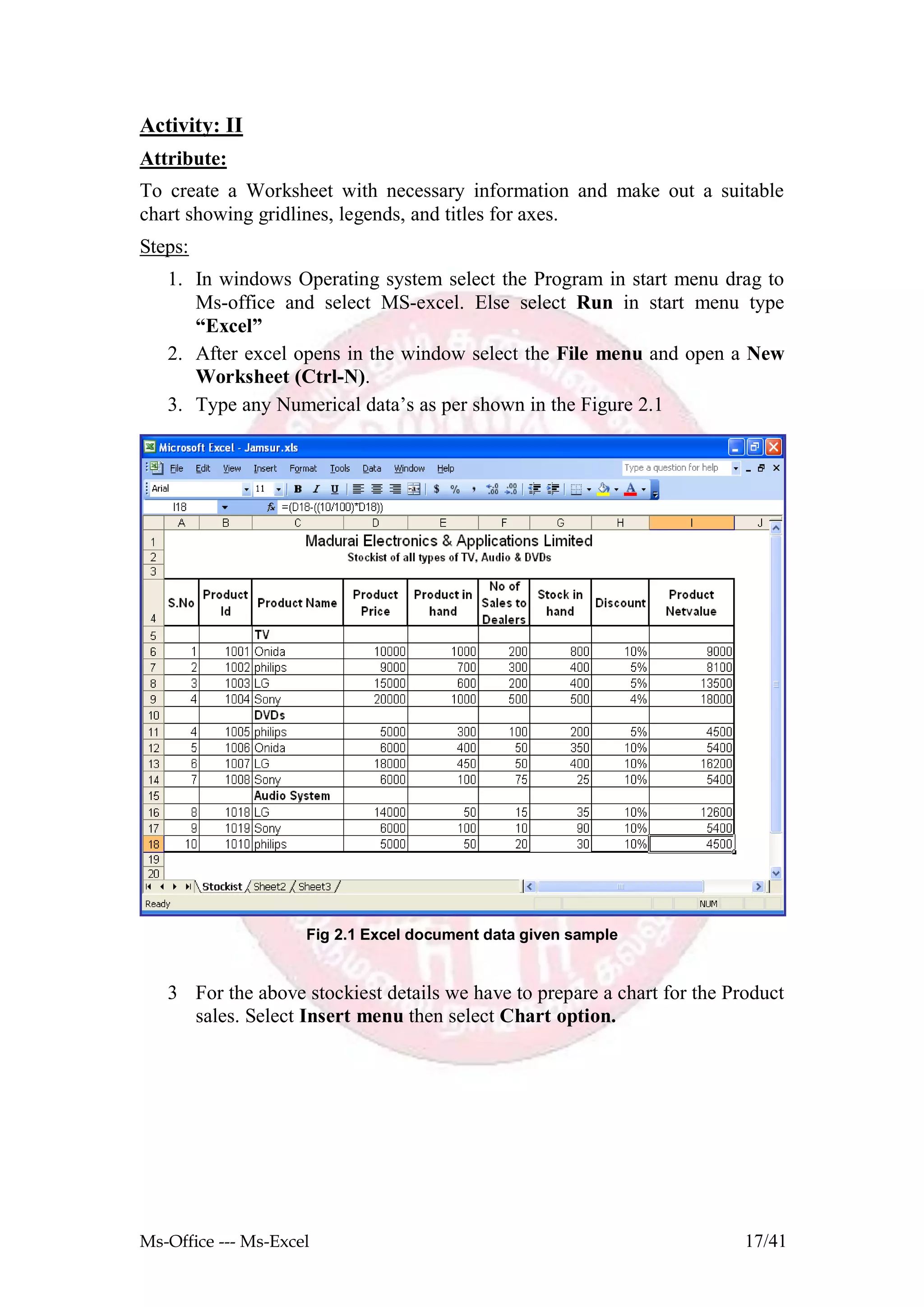 Ms office practical | PDF