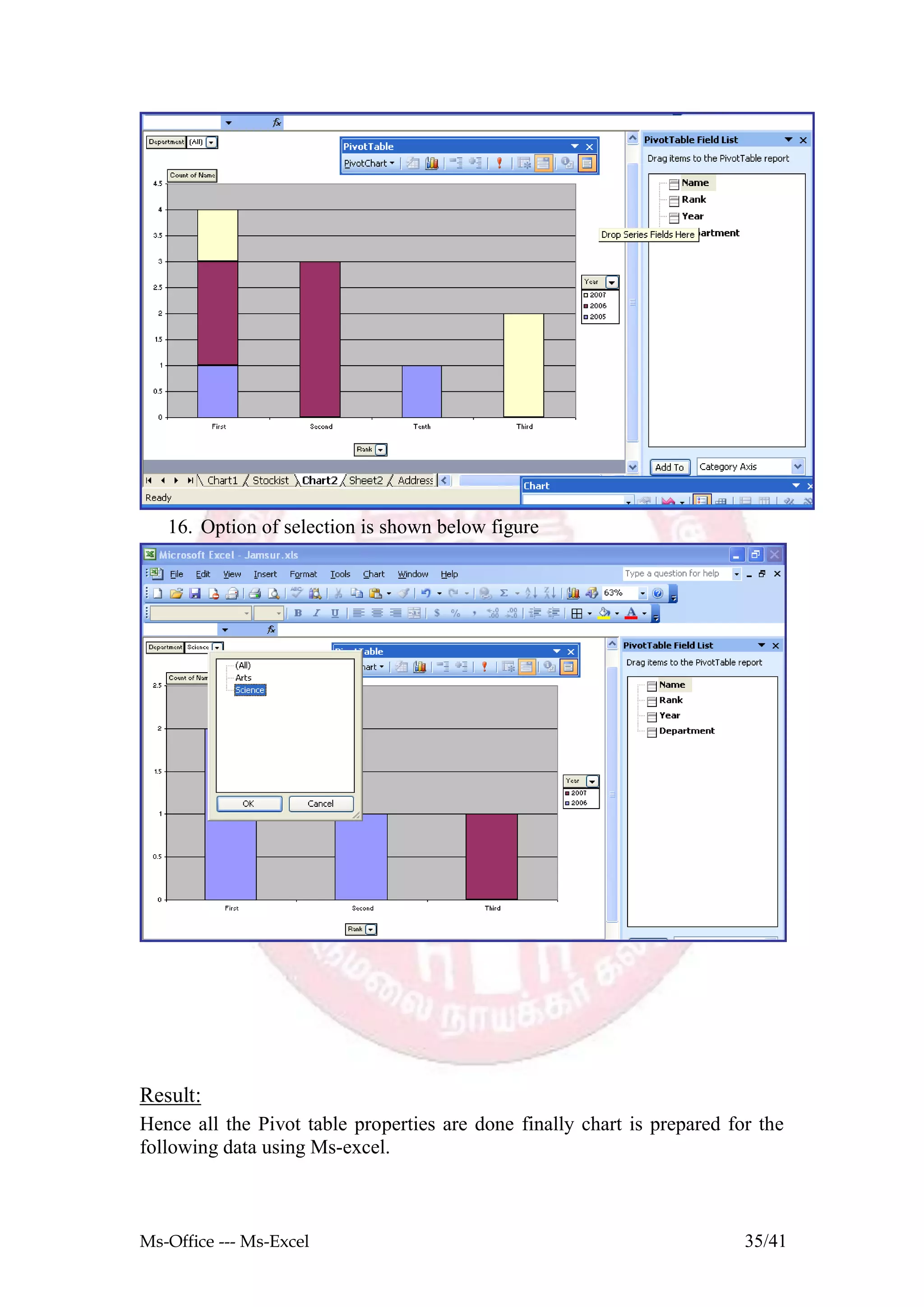 Ms office practical | PDF