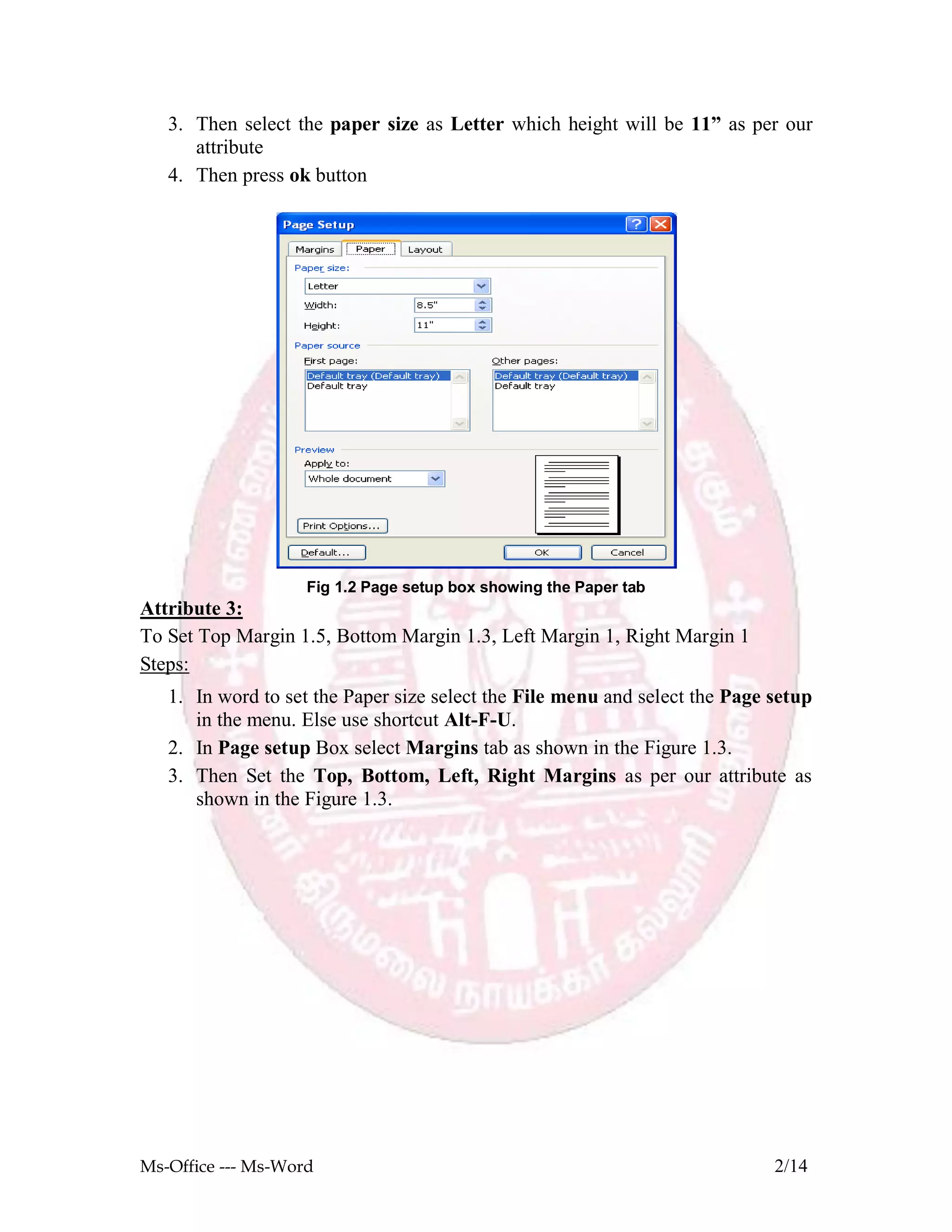 Ms office practical | PDF