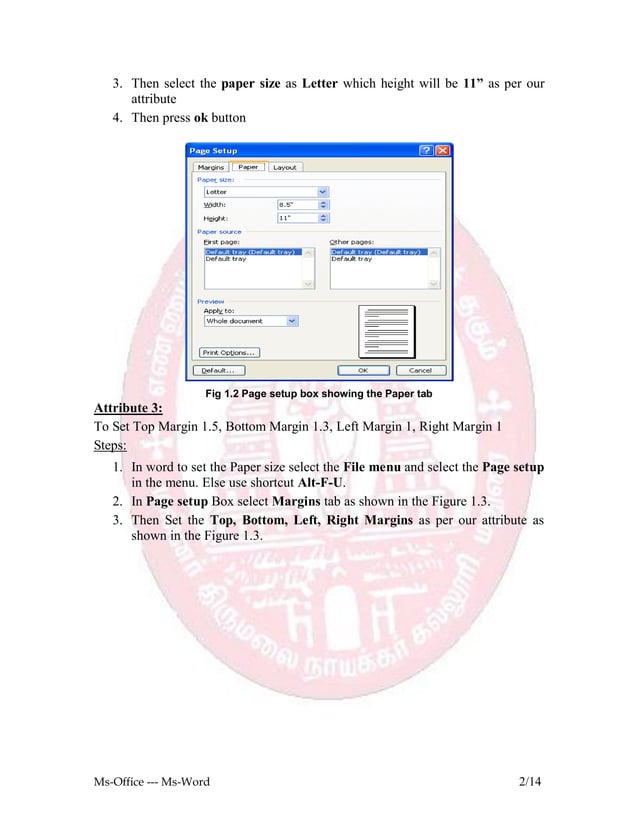 Ms office practical | PDF