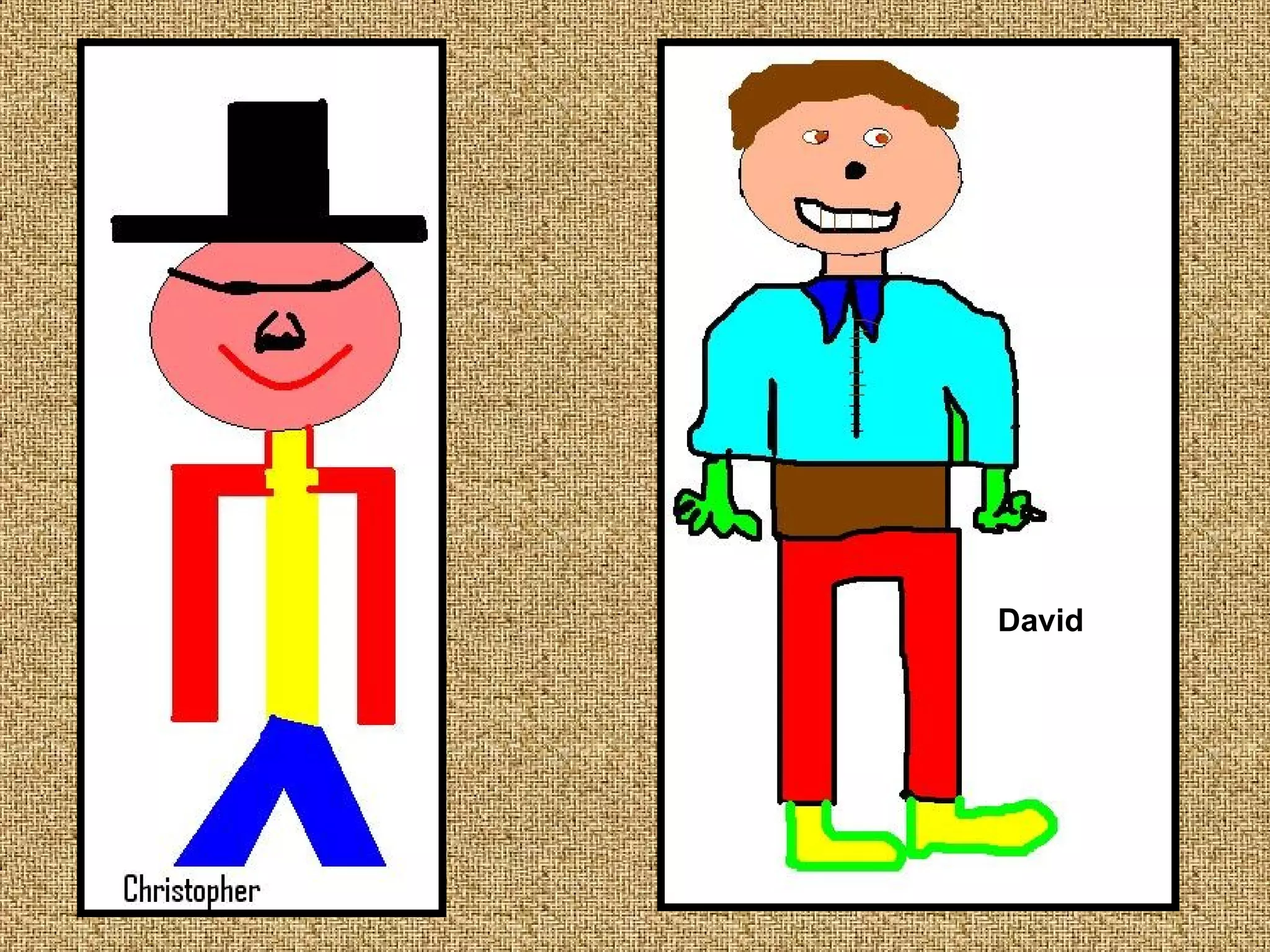 Ms Paint Portraits | PPT | Painting | Arts and Crafts