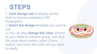 MICROSOFT POWERPOINT PRESENTATION BASICS | PPT