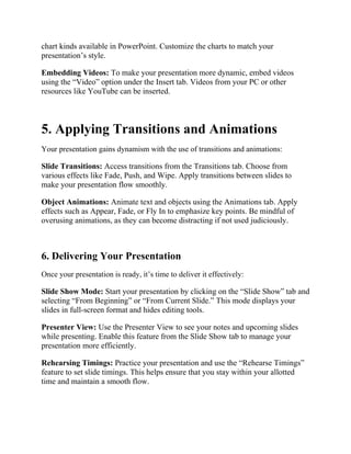 Basic Computer Course Under MS-Powerpoint Course | DOCX