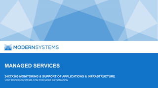 Post-Mainframe Managed Services | PPT