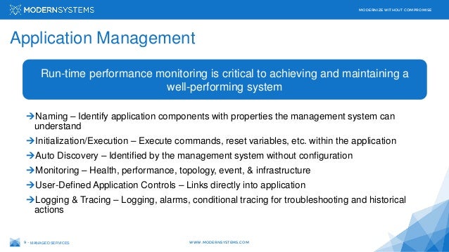 Post-Mainframe Managed Services