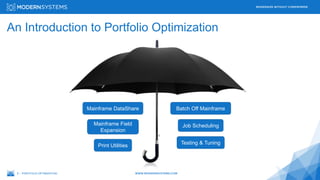 Mainframe Optimization with Modern Systems | PDF | Databases | Computer Software and Applications
