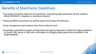 Mainframe Optimization with Modern Systems | PDF | Databases | Computer Software and Applications