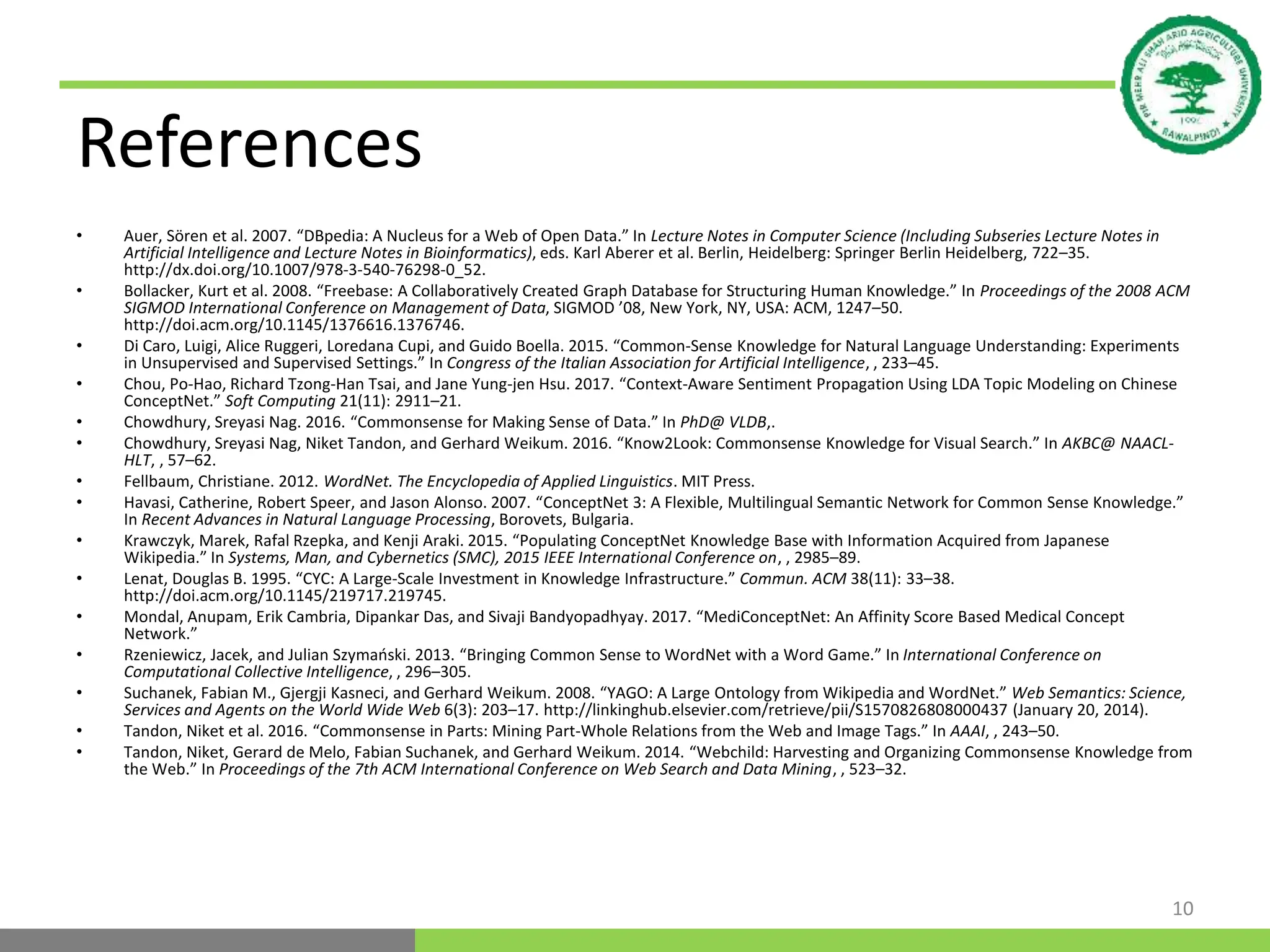 MS-Presentation-new template arid university.pptx | Databases | Computer Software and Applications