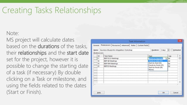 Ms project 2016 overview | PPTX | Technology & Computing