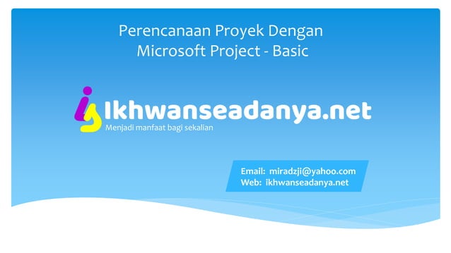 Tutorial Microsoft Project | PDF