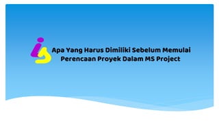 Tutorial Microsoft Project | PDF