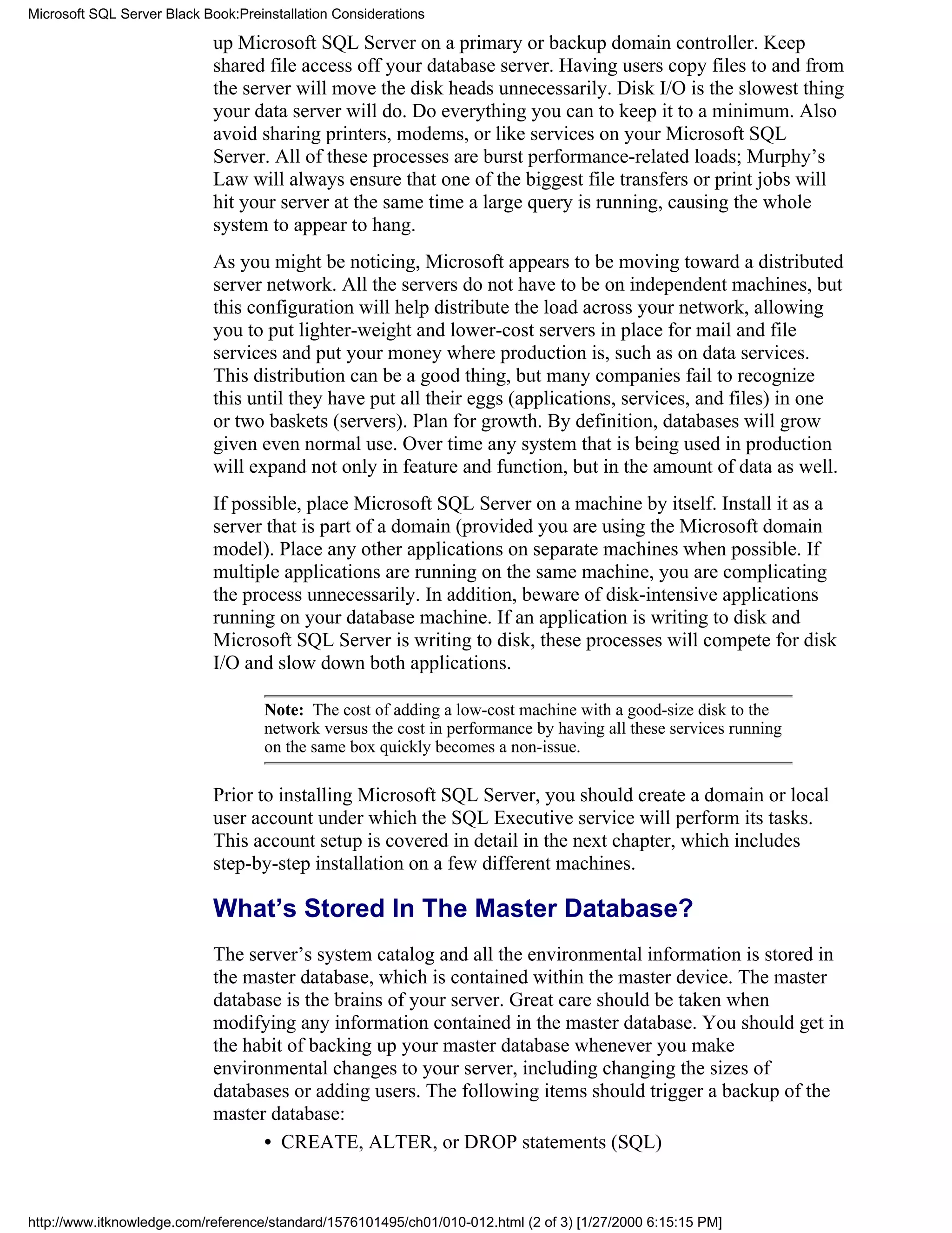 Ms Sql Server Black Book | PDF