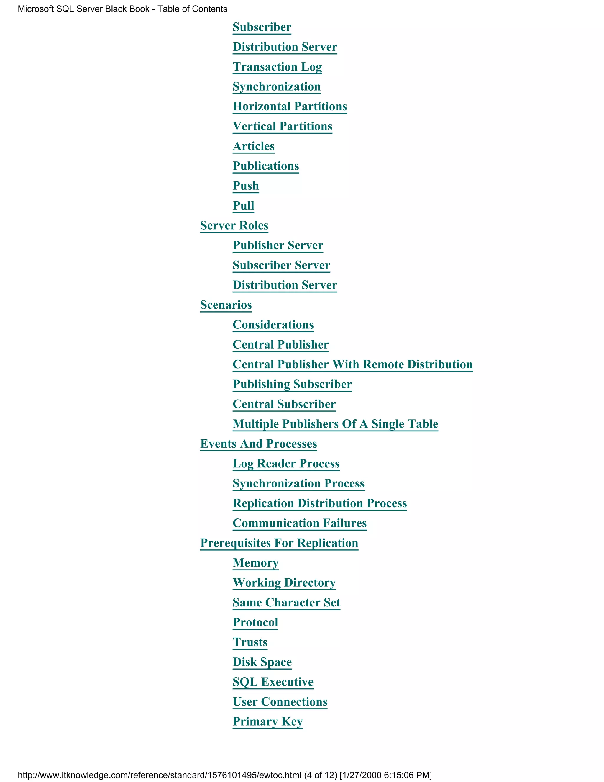 Ms Sql Server Black Book | PDF