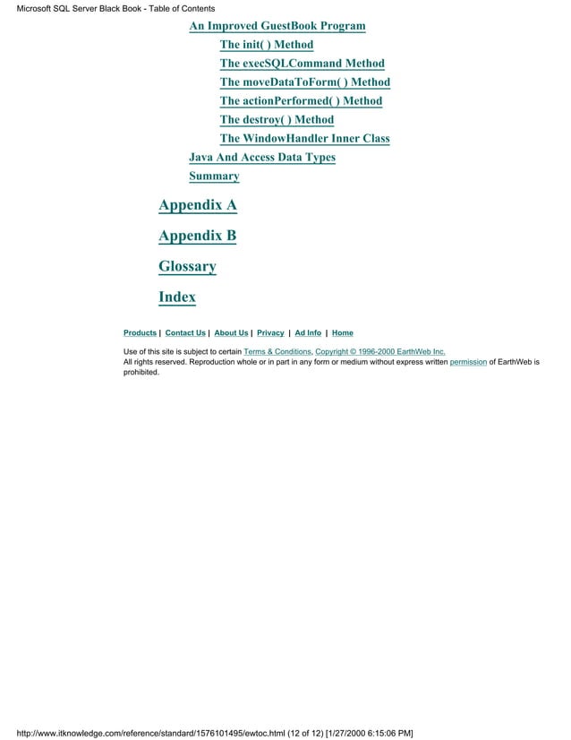 Ms Sql Server Black Book | PDF