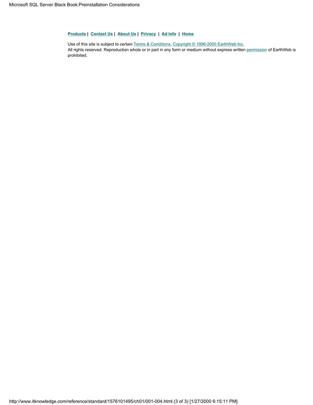 Ms Sql Server Black Book | PDF