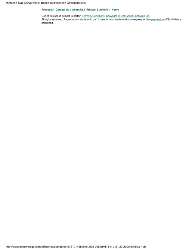 Ms Sql Server Black Book | PDF