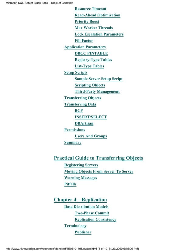 Ms Sql Server Black Book | PDF