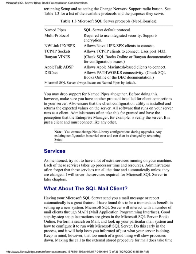 Ms Sql Server Black Book | PDF