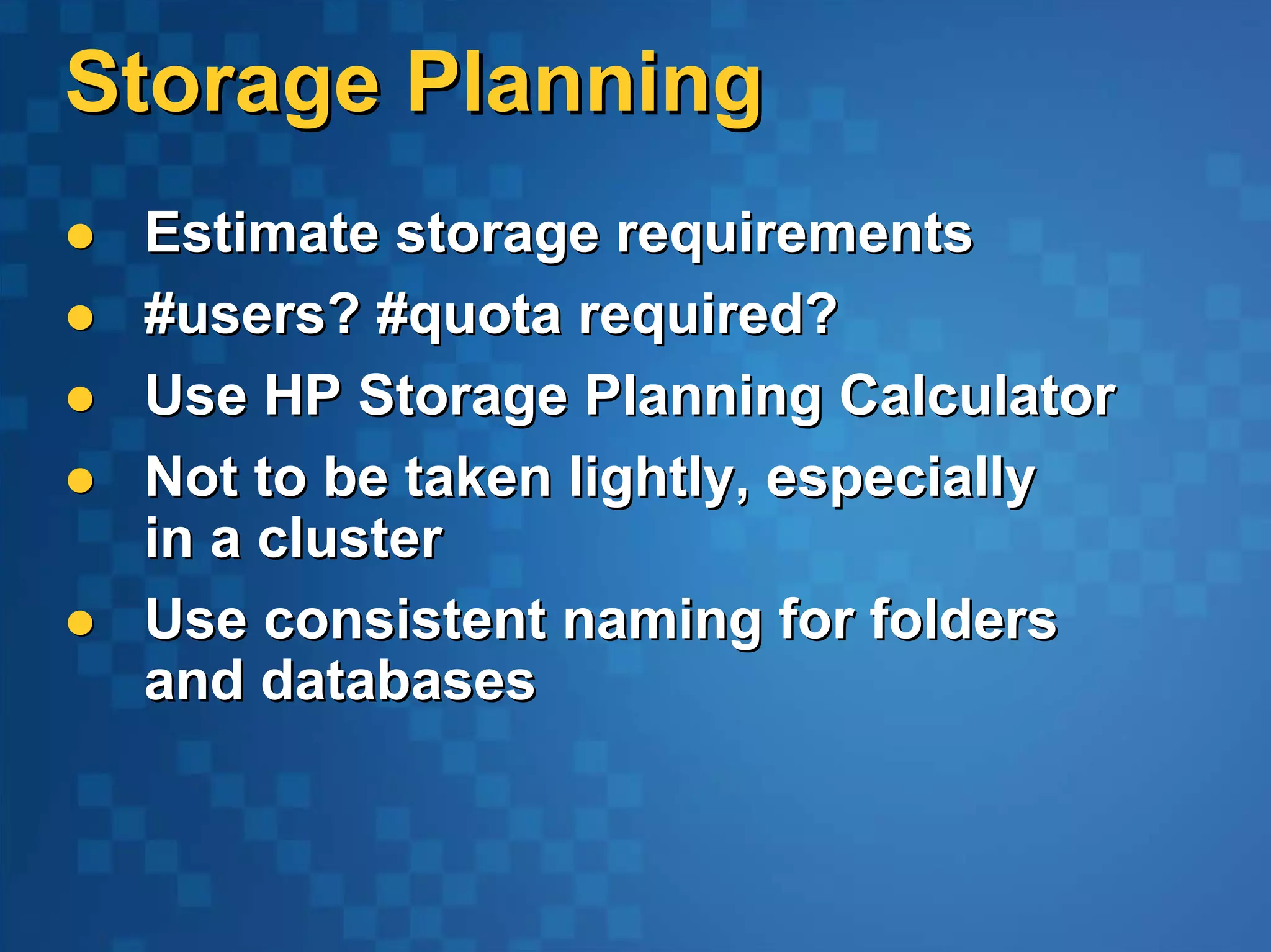 Ms Tech Ed Best Practices For Exchange Server Cluster Deployments June ...