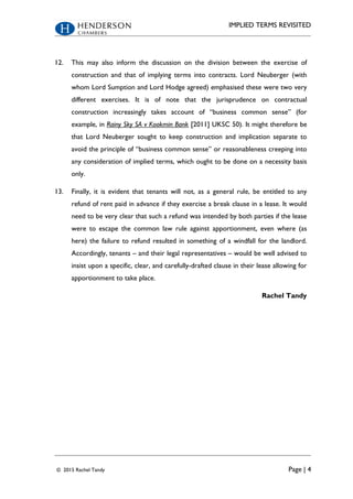 Defining Necessity: implied terms revisited | PDF