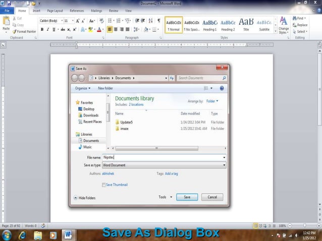 Microsoft Word | PPTX | Desktop Publishing | Computer Software and Applications
