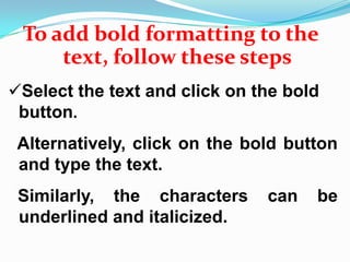 Microsoft Word | PPT