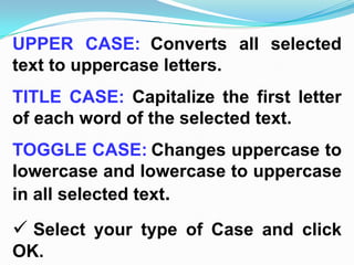 Microsoft Word | PPT