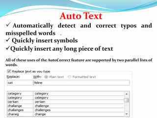 Microsoft Word | PPT