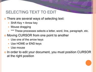 Ms word 2007. | PPSX