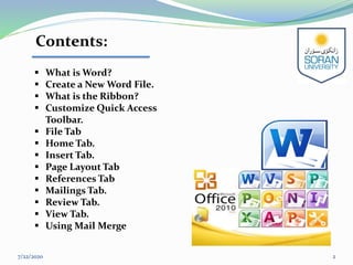 Microsoft Word | PDF