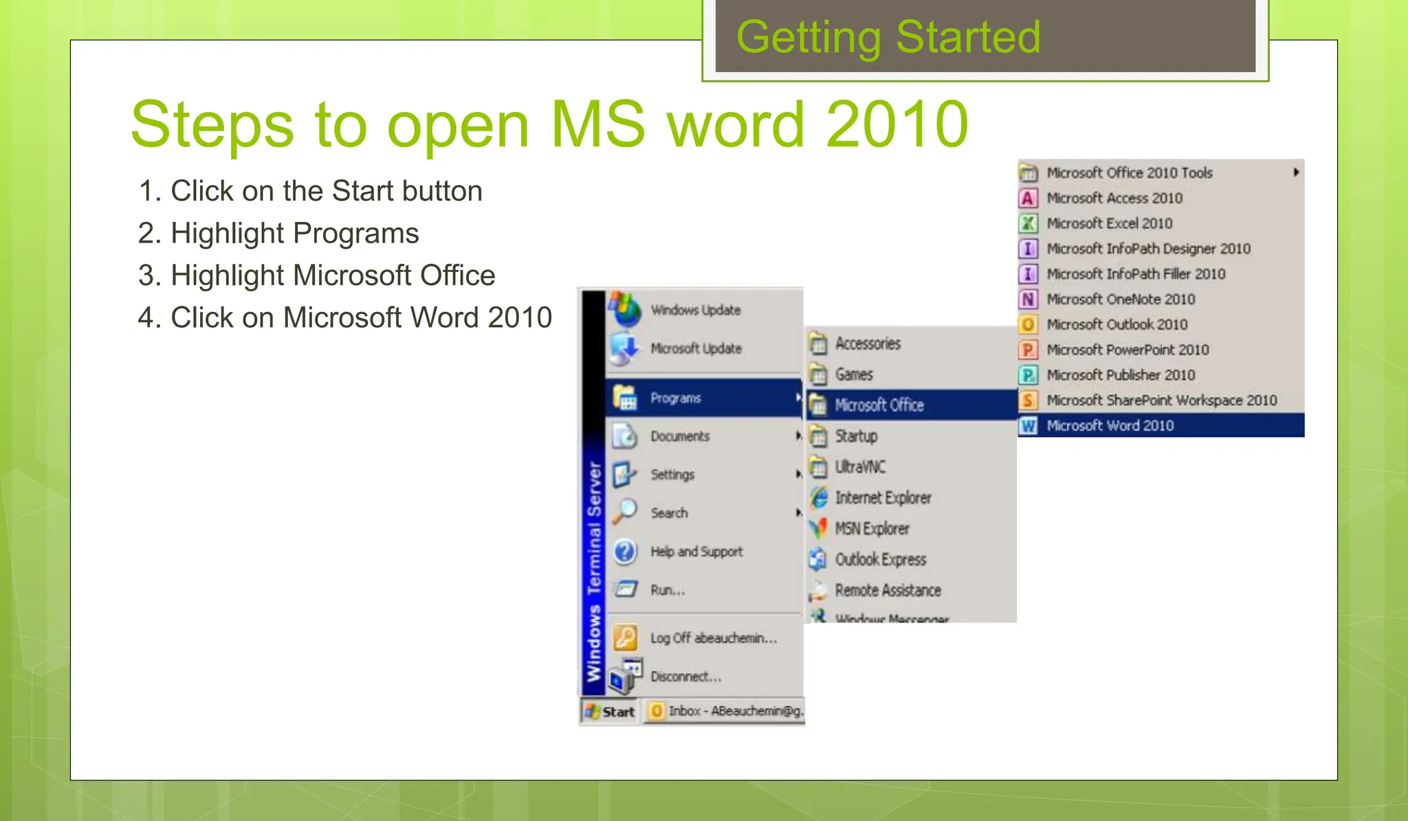 ms-word-2010-tutorial.pptx best way to understand | PPTX
