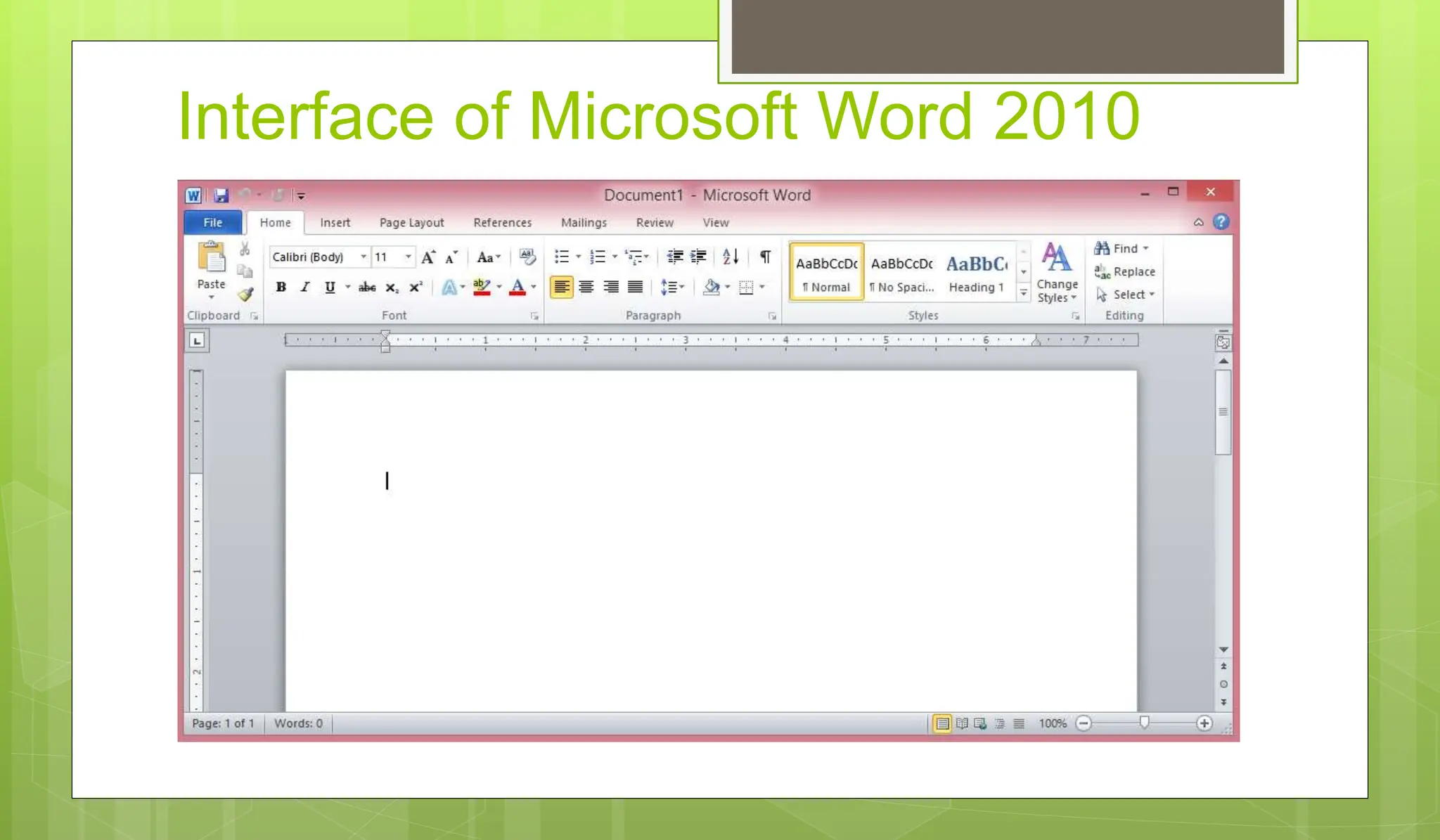 ms-word-2010-tutorial.pptx best way to understand | PPTX