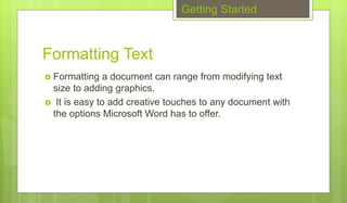 ms-word-2010-tutorial.pptx best way to understand | PPTX
