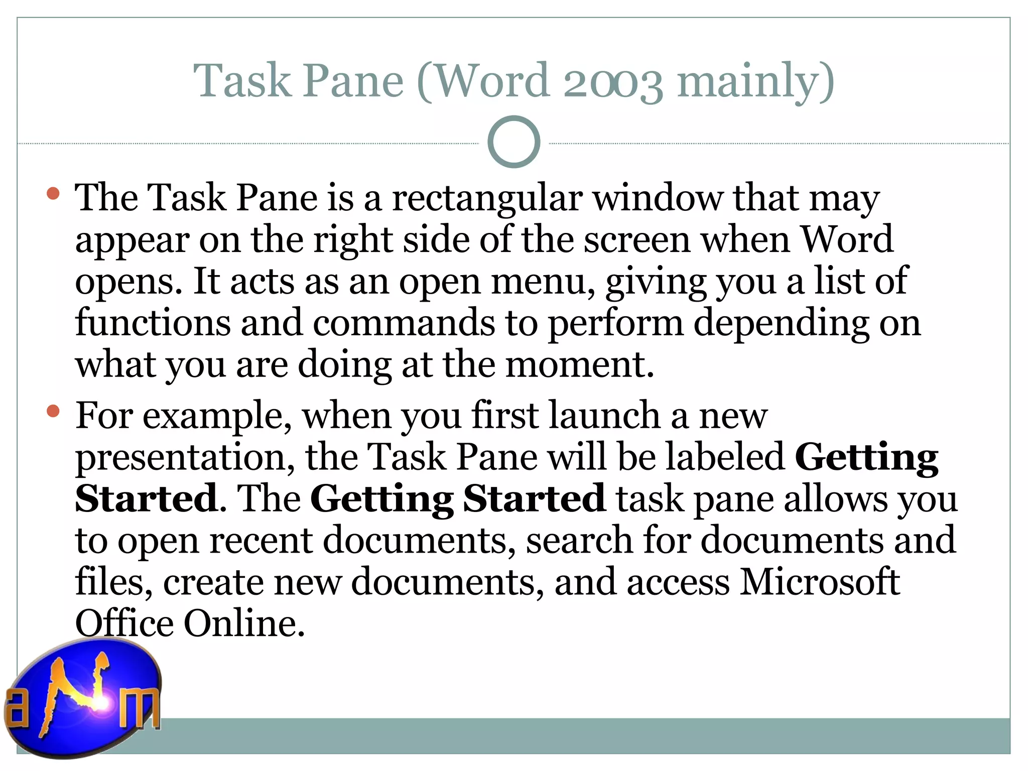 MS Word Basics Training | PPT