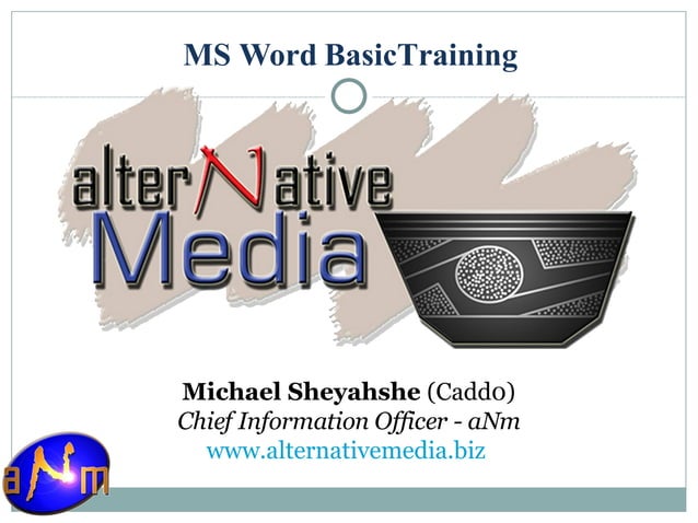 MS Word Basics Training | PPT