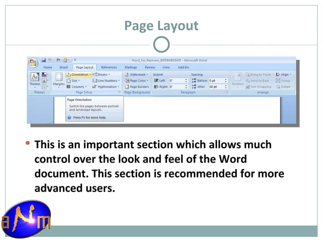 MS Word Basics Training | PPT