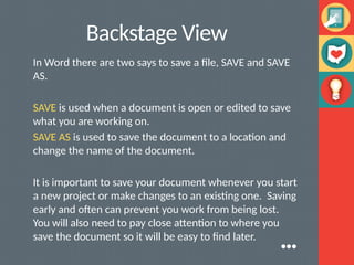 Ms word notes for the students to achieve their goals | PPT