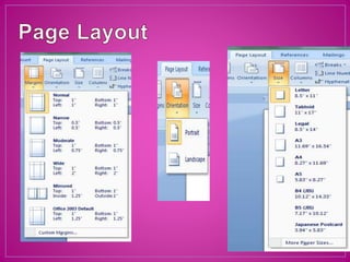 Ms word 2007 | PPTX