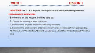 MS-WORD B7 TERM 1.pptxowerpoint notes and guide on term one of the ...